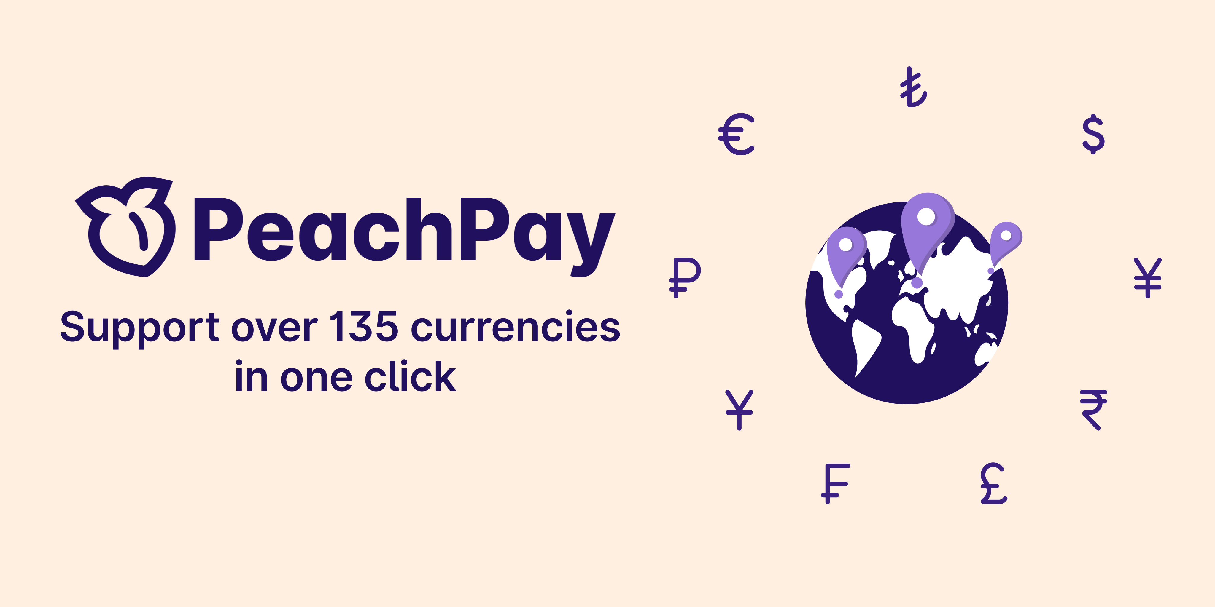 Currency Switcher | PeachPay for WooCommerce